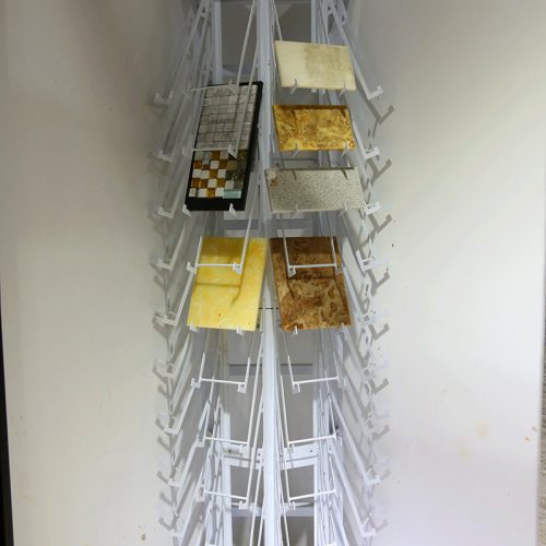 Polydirectional Quartz Display Rack Marble Stand SDR-24